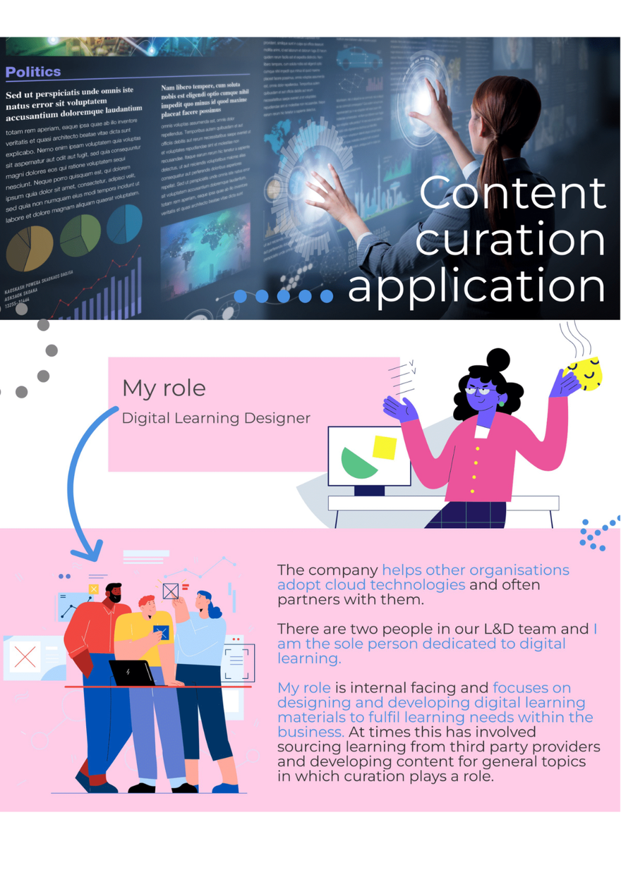 Student Projects – Content Curation