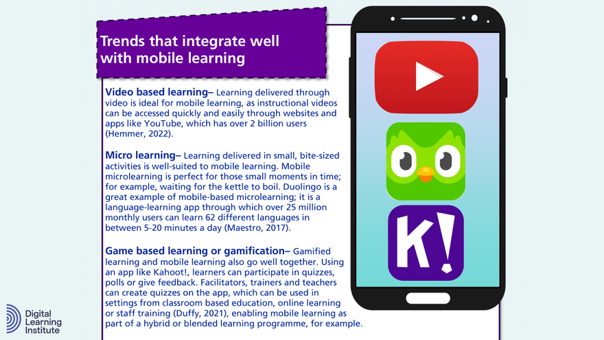 Student Projects - Mobile Learning